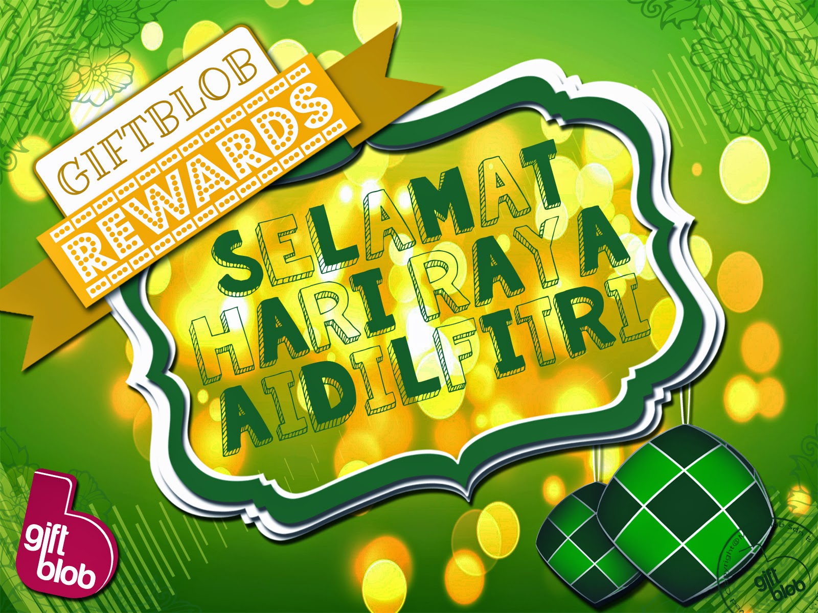 GIFTBLOB App Hari Raya Aidilfitri Giveaway - Farisha Nadia
