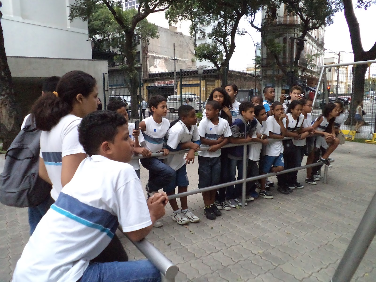 E.M. Prof.ª Dídia Machado Fortes: Visita ao museu light da energia
