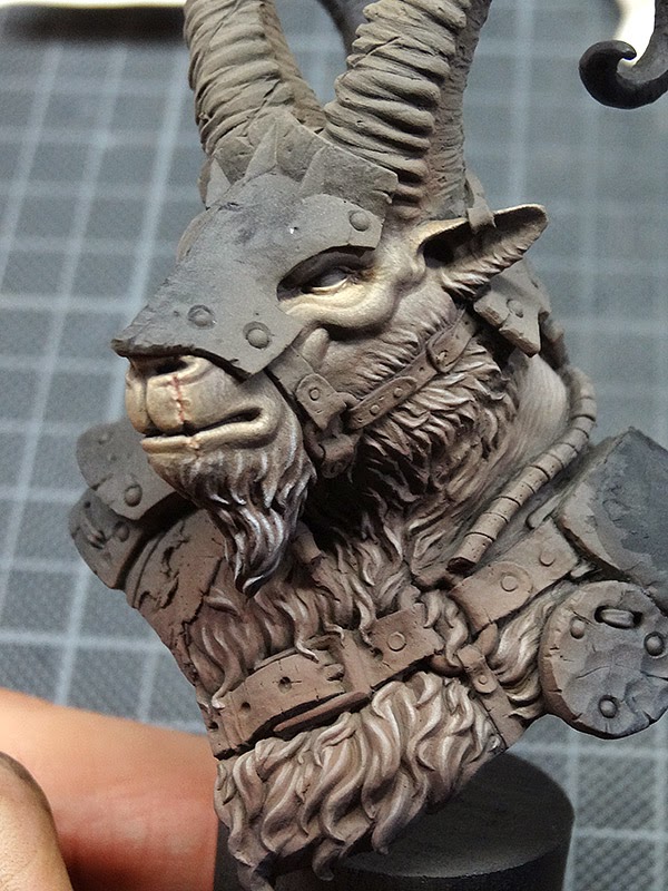 MASSIVE VOODOO: Step by Step: Sha'un - Ram Tribe Warrior