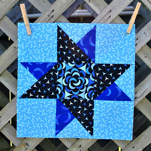 Quilting Land Simple Spinning Star Quilt Block quilting-land-simple-spinning-star-quilt-block