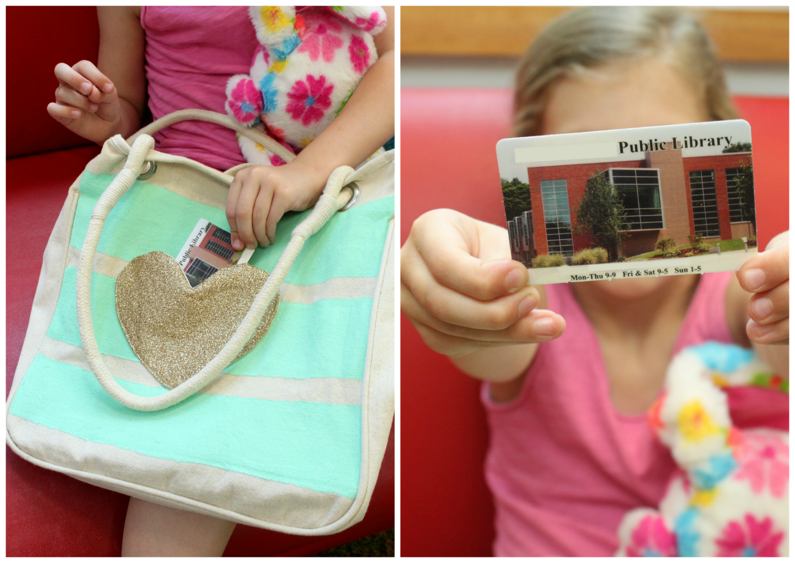 EAT+SLEEP+MAKE: DIY Library Tote with Library Card Pocket