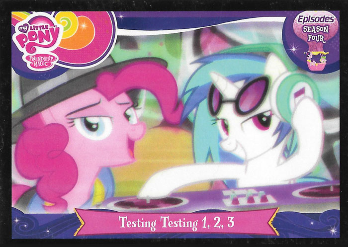 MLP Testing Testing 1, 2,3 Trading Cards | MLP Merch