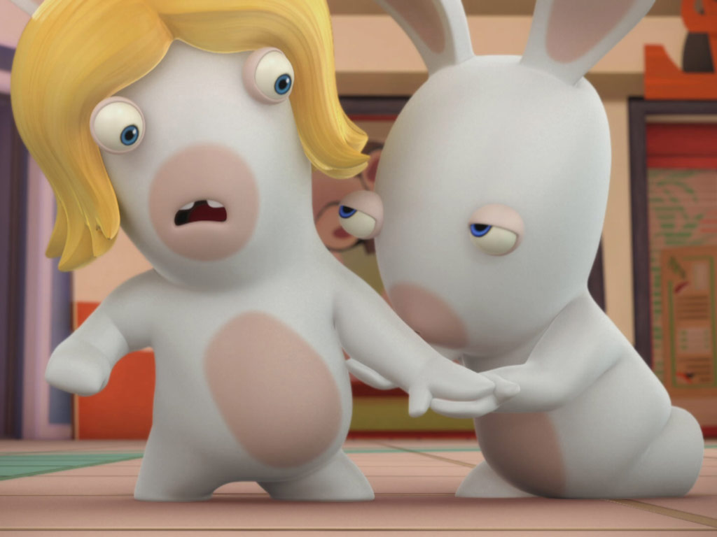 Rabbids Invasion Game Wallpaper | Games HD Wallpaper