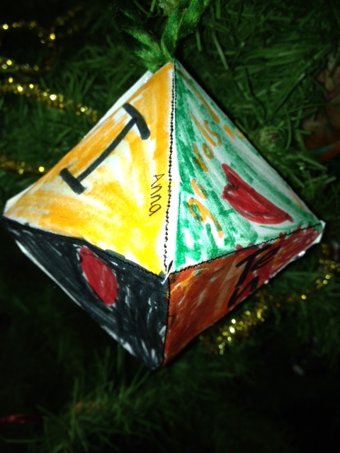 I Love New Crayons: Christmas Math Projects: Geometric Ornaments