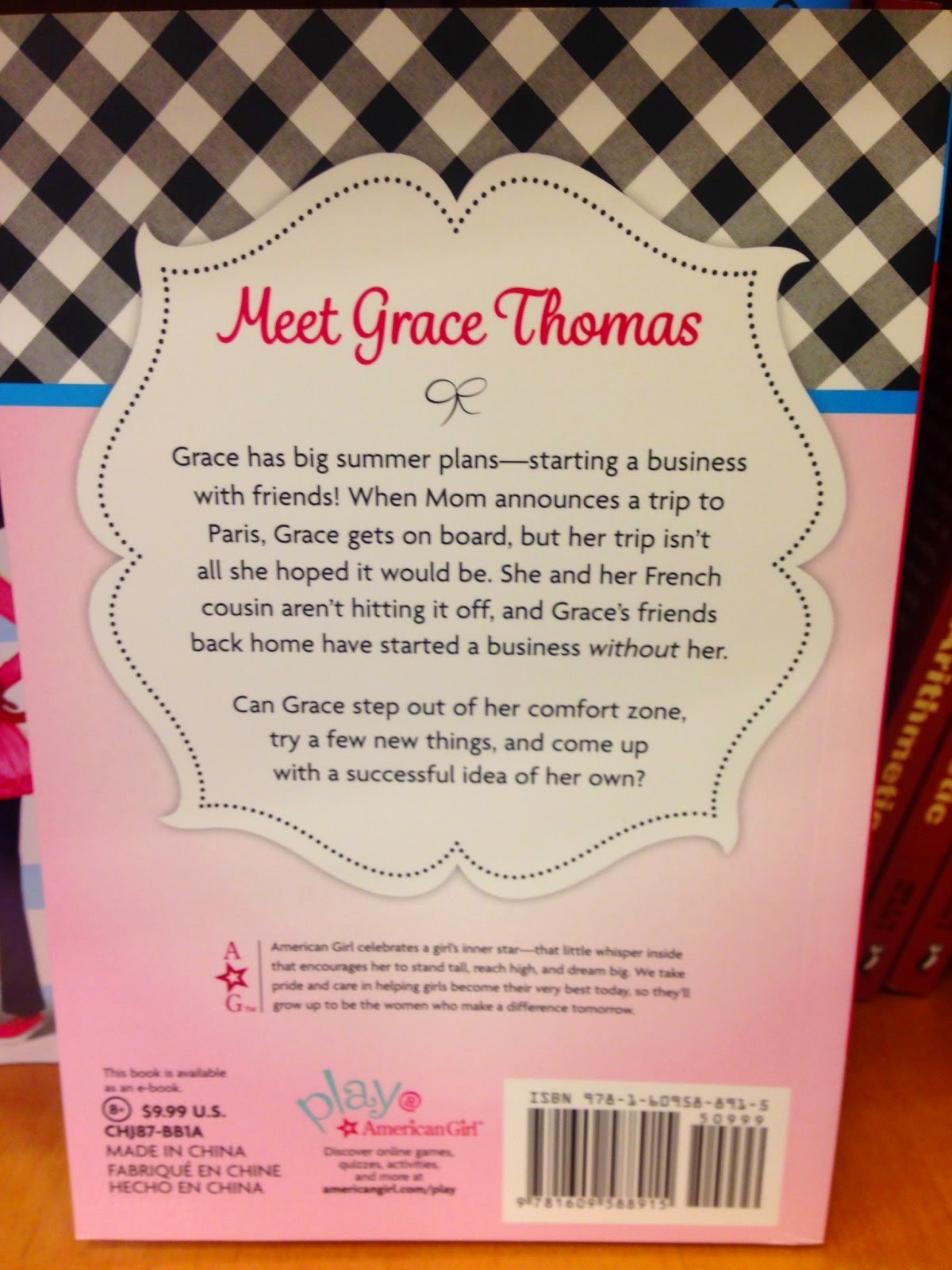 Living A Doll's Life : *Review* GOTY 2015 Meet Grace Thomas