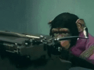 The Monkey Buddha: Typing Monkey