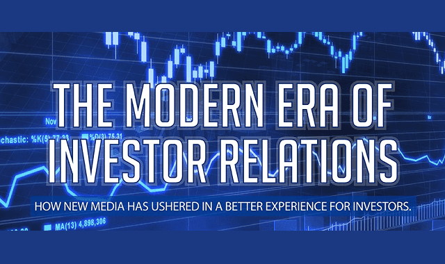 The Modern Era of Investor Relations #Infographic - Visualistan
