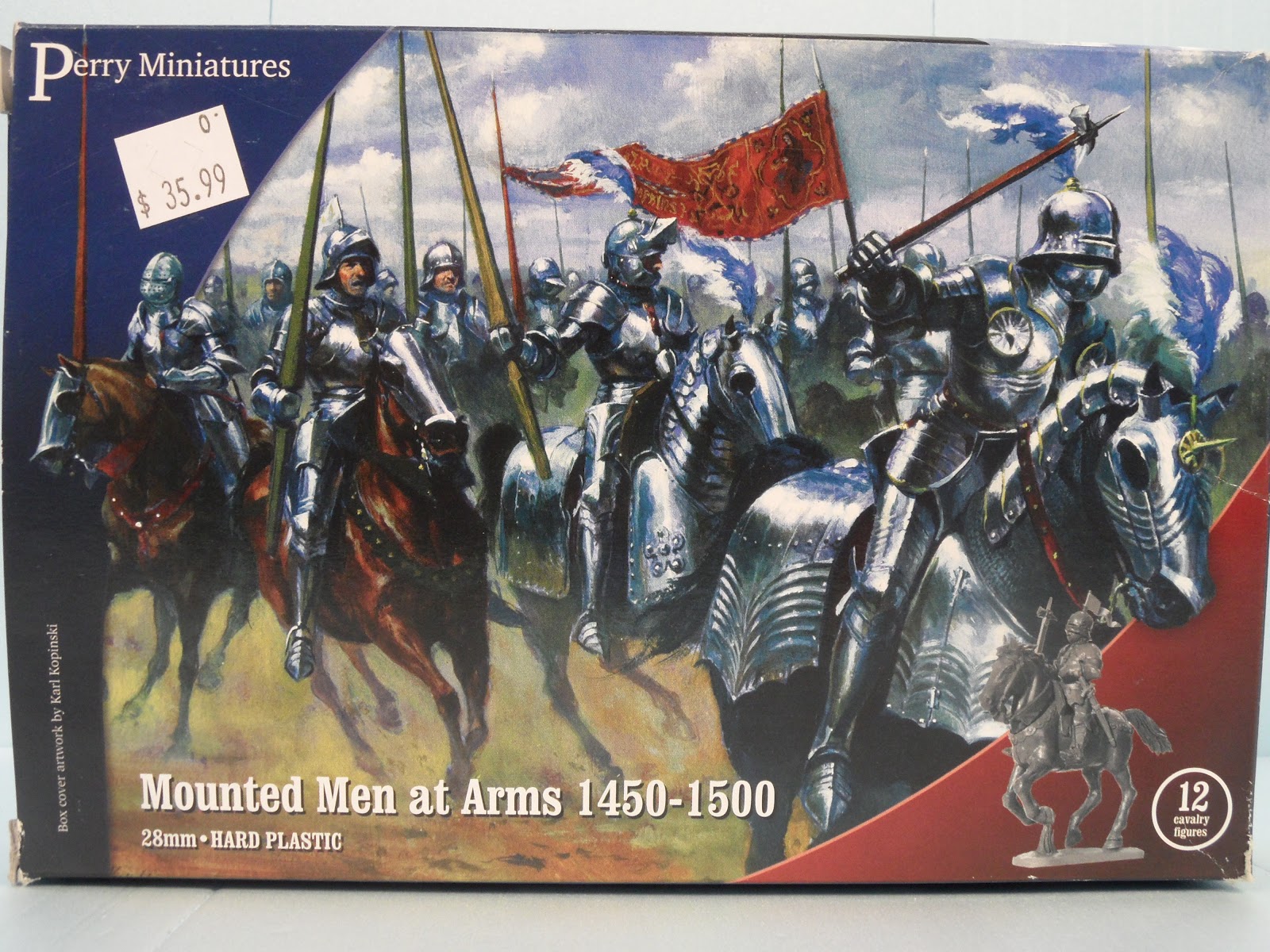 Anton's Wargame Blog: Perry Miniature Mounted Knights 28mm plastic