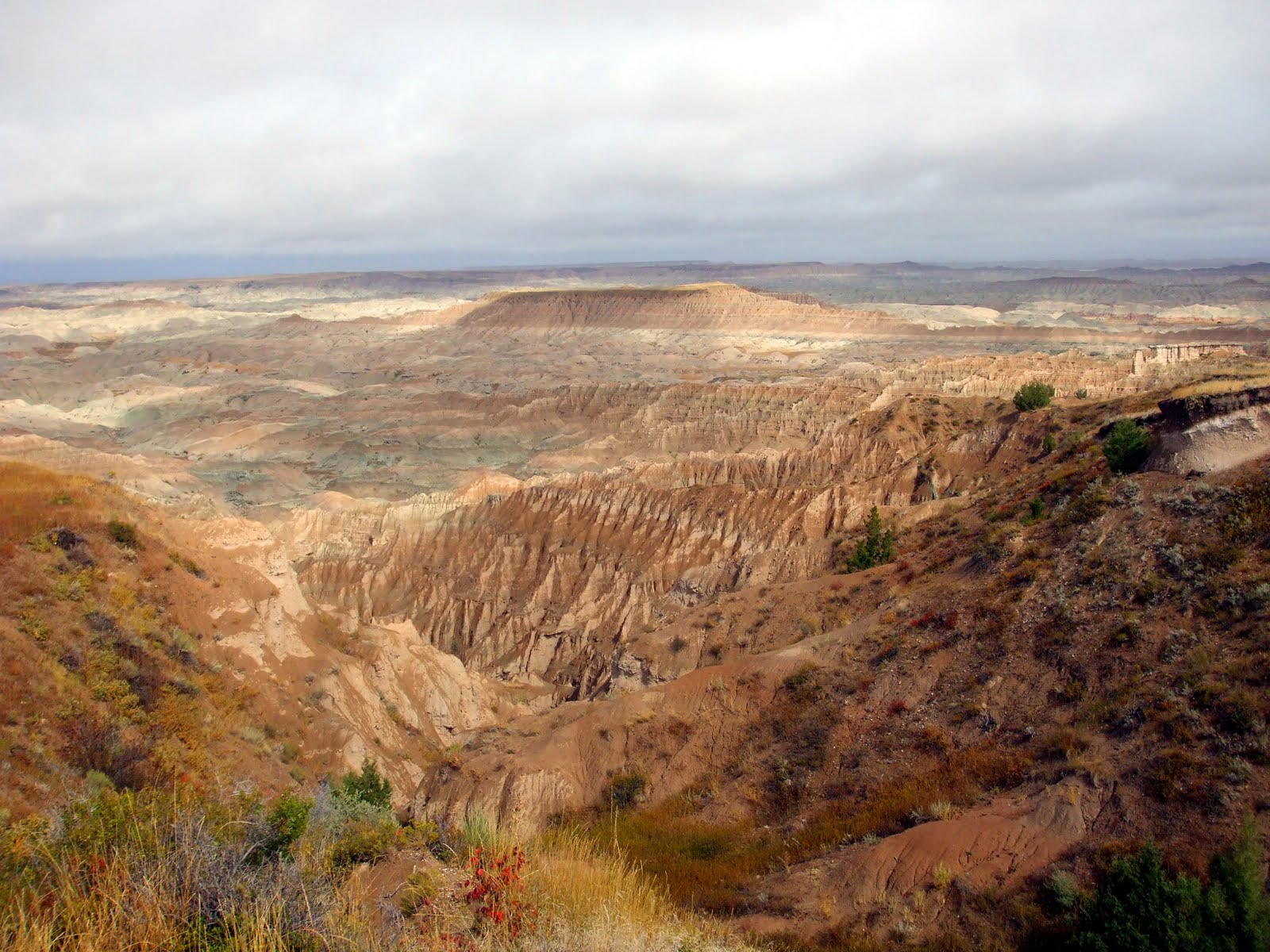 Dan and Eileen on the go: Badlands National Park