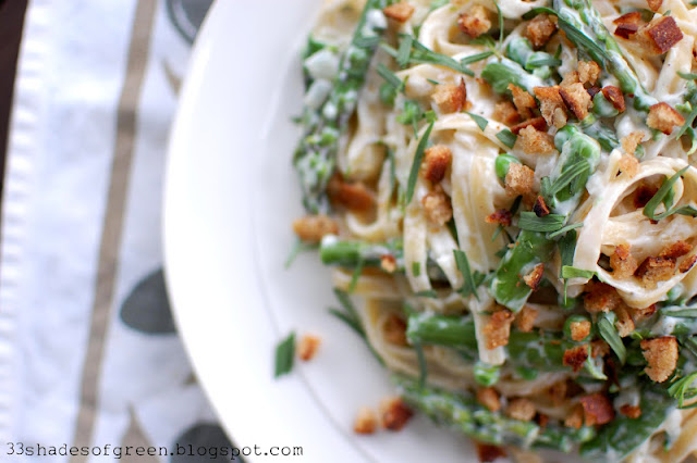 33 Shades of Green: Tasty Tuesdays: Spring Green Pasta