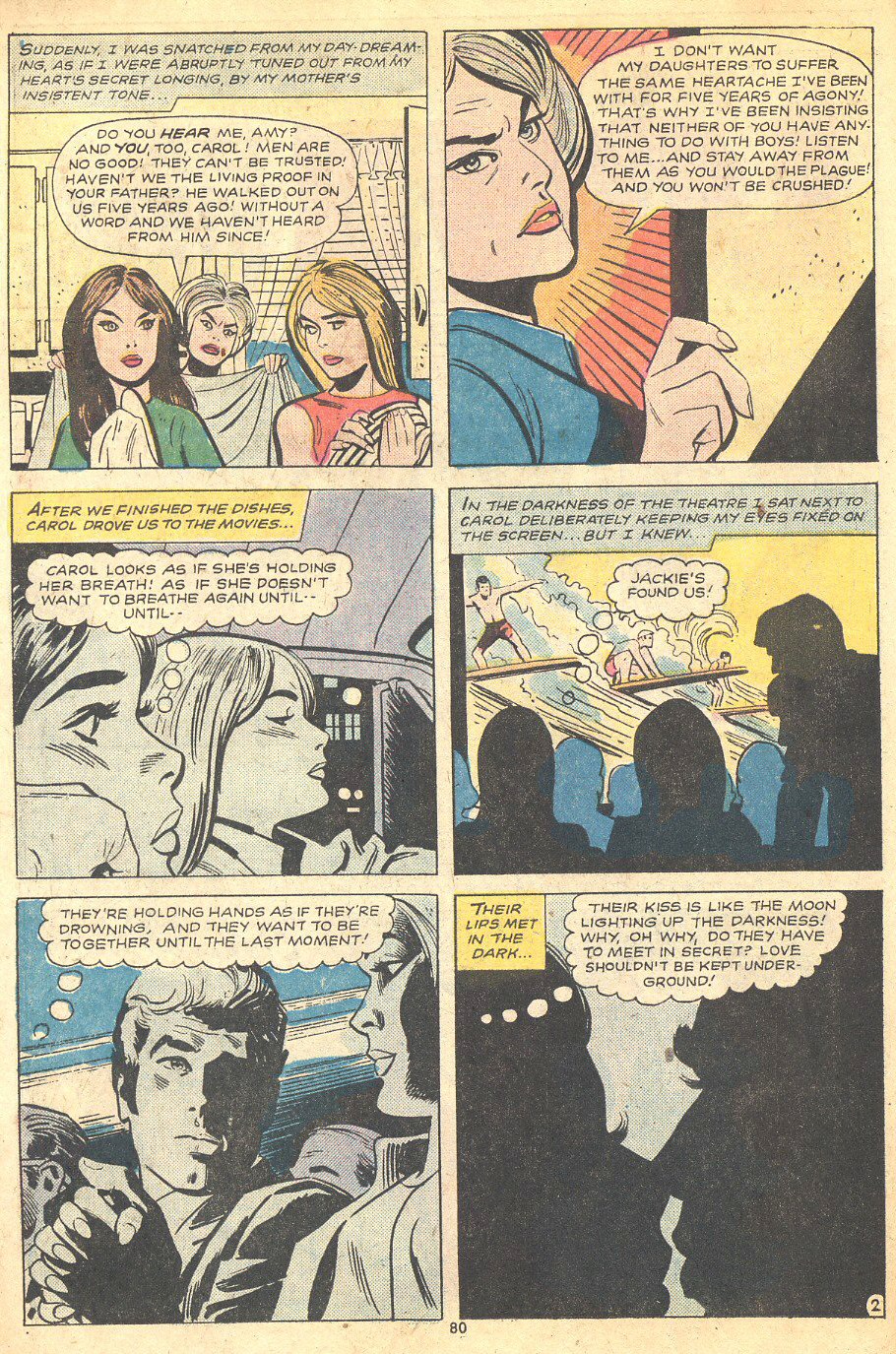 The ALEX TOTH archives: TOTH - YOUNG LOVE 114 Love is a Dirty Word ...