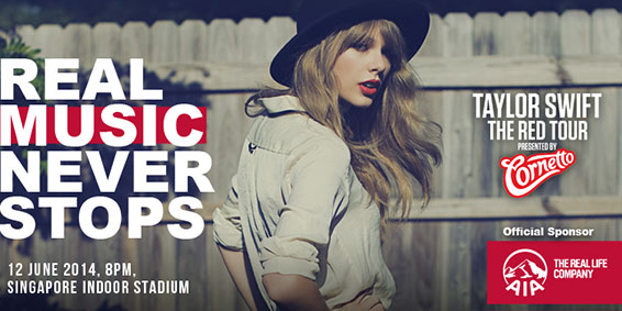 Cornetto Taylor Swift Promo