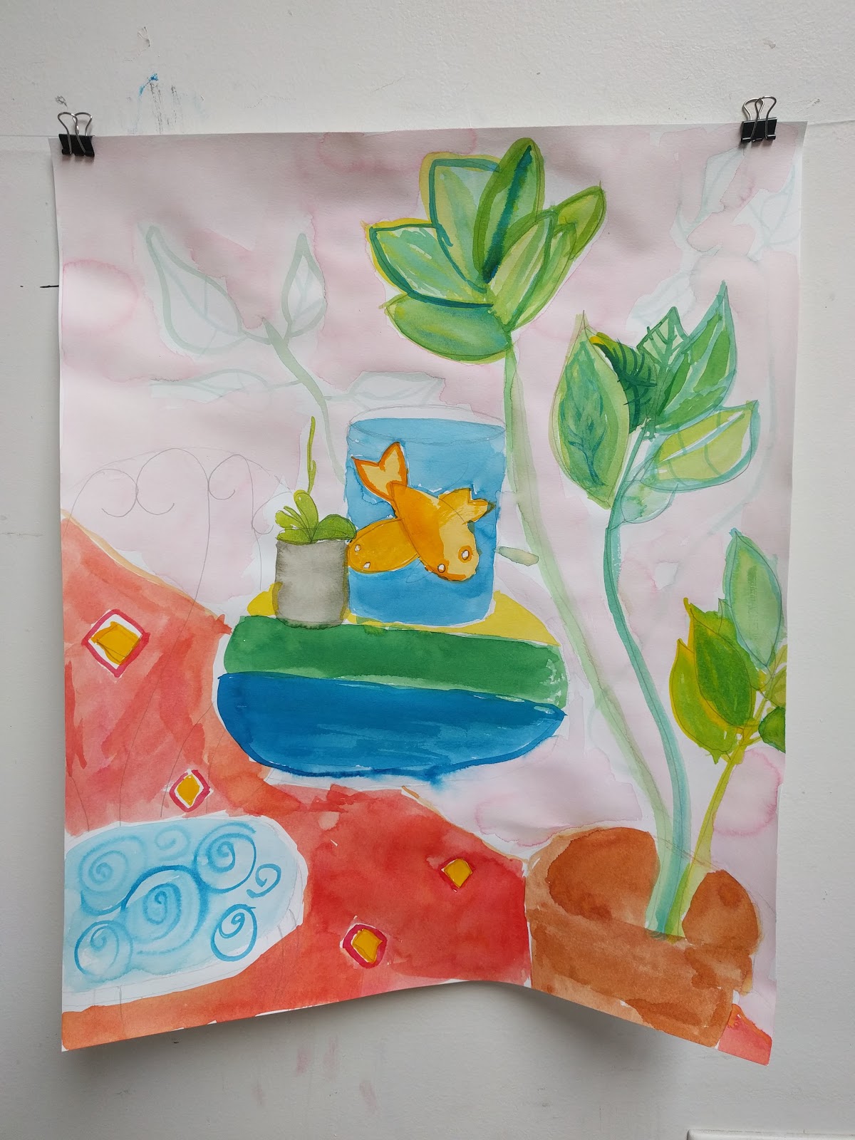 Studio Kids - Children's Art Classes in Ballard, Seattle: Goldfish Fish ...