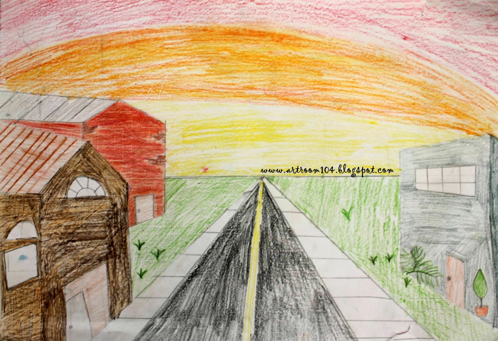 Art Room 104: 7th Grade Projects...
