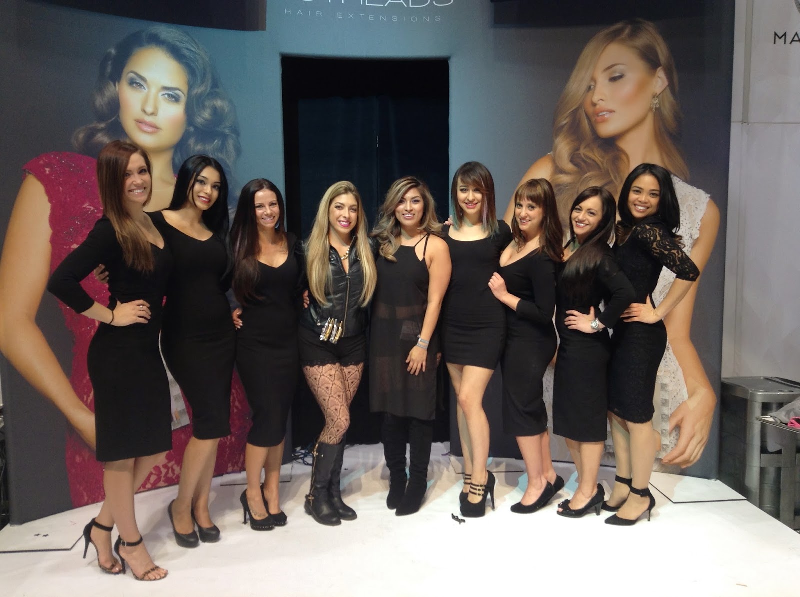 The M Report: Video: Behind the scenes at America's Beauty Show