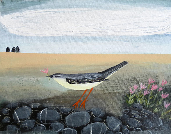 pinkpagodastudio: Bird Life--British Painter / Printmaker Angela Harding