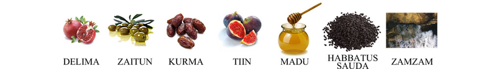 Tertunailah Hasrat Di Hati: 1 Produk, 7 Makanan Sunnah, 101 Penawar ...