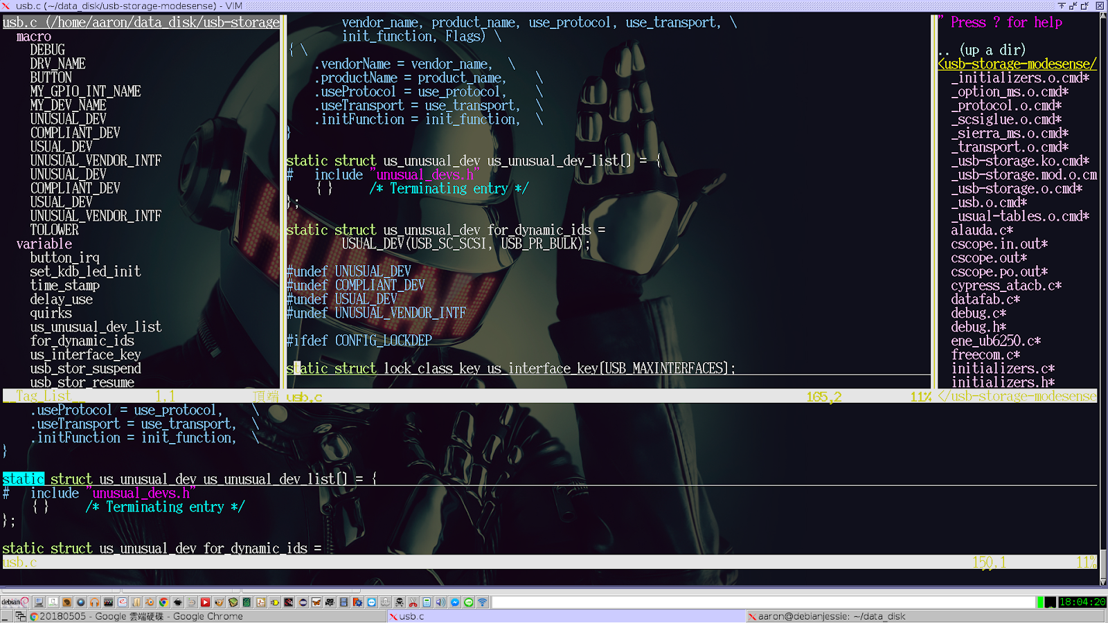 AH.: Vim 打造成 Source Insight