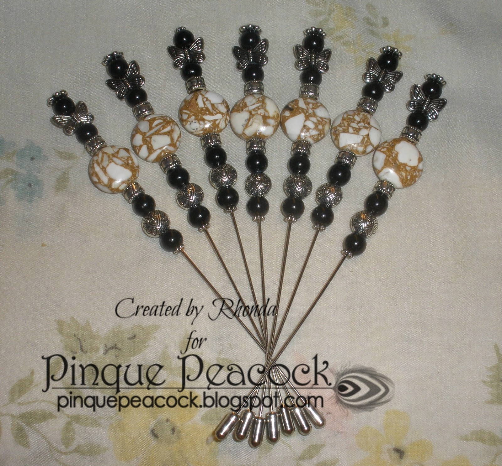 Flowers & More By Rhonda: ~~**Stick Pins**~~ using products from Pinque ...