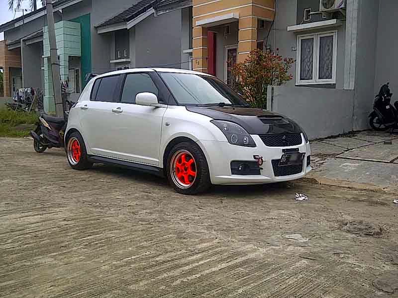Galeri Foto Modifikasi Suzuki Swift Terbaru | Modif Motor Mobil