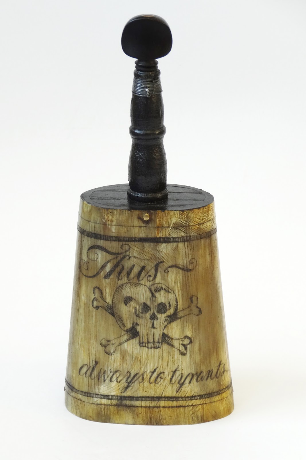 Contemporary Makers: Horn Container by "Wild Willy" Frankfort