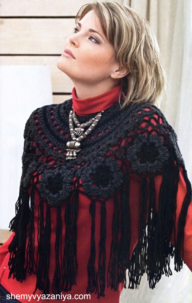 Ergahandmade: Crochet Poncho + Diagrams