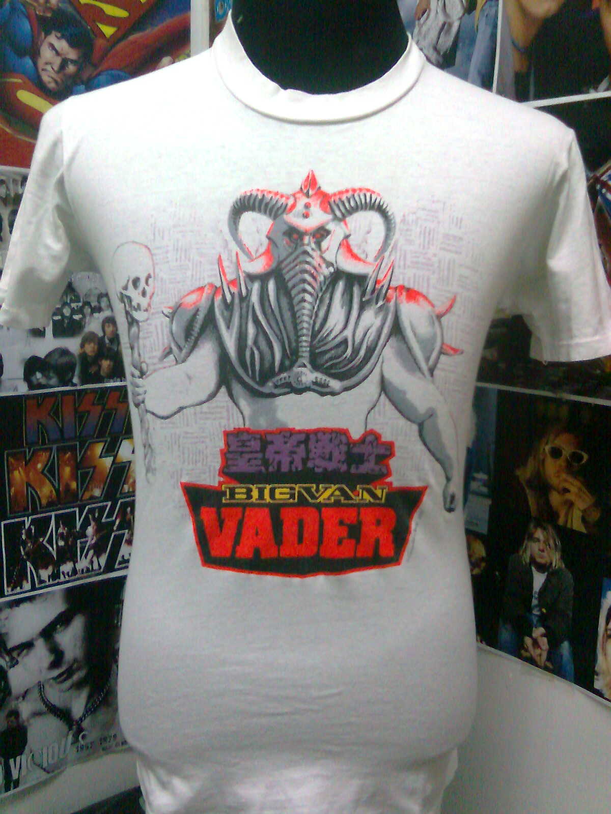 Rakutanstock.Com: Vintage WWF BIG VAN VADER 88's T Shirts Saiz L