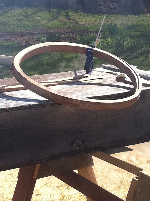 Boatbuilding With Burnham: Mast Hoops for the Schooner Adventure and ...