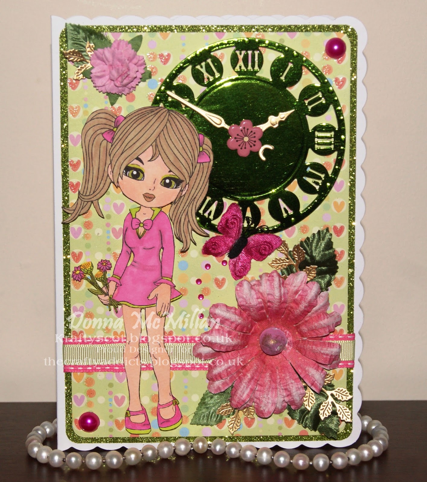 Kraftyscot - Handmade Crafts: 'Use Ribbon' with Crafty Addicts