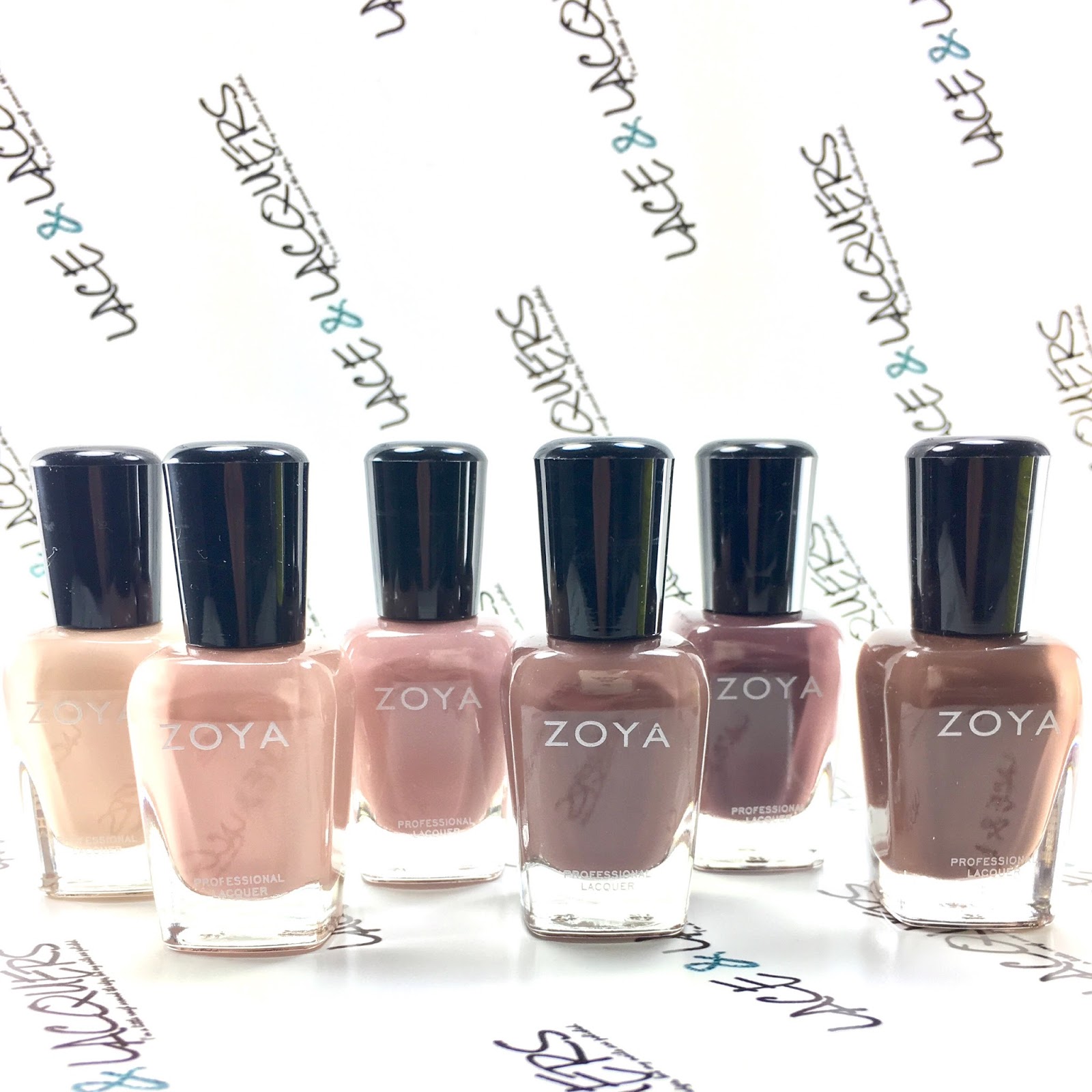 Lace and Lacquers: ZOYA: Transitional 2017 Naturel 3 Collection [Tatum ...