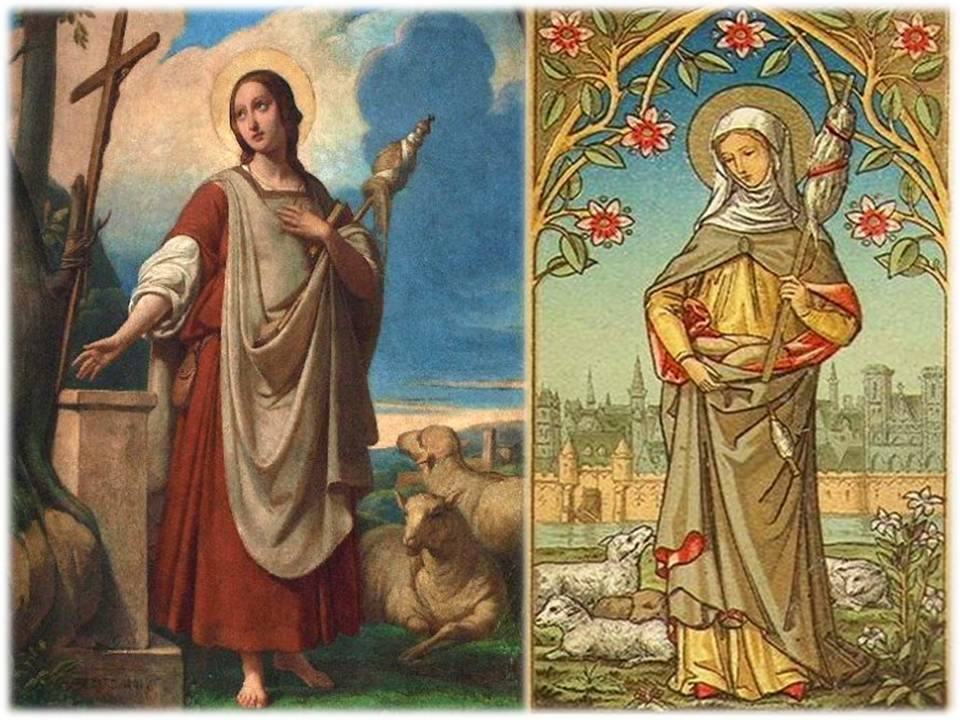 SANTA GENOVEVA, ORACIÓN A LA BIENHECHORA DE POBRES Y ENFERMOS PARA ...