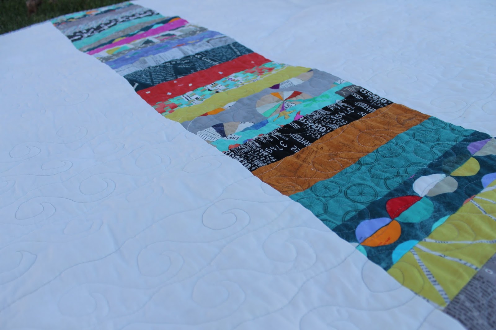 SunShine Sews...: Row Houses Quilt - Completed