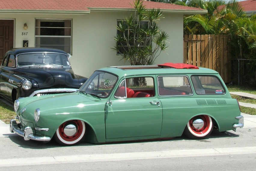 07Dyna - It's in my Brain and Needs to Get Out: VW chopped,lowered, slammed