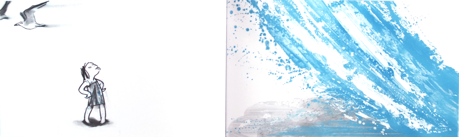 çizgili masallar: Wave by Suzy Lee