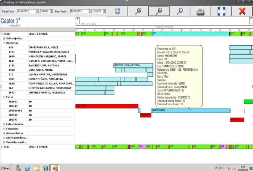 Sisteplant- Brasil: Captor- Solução MES ( Manufacturing Execution System)