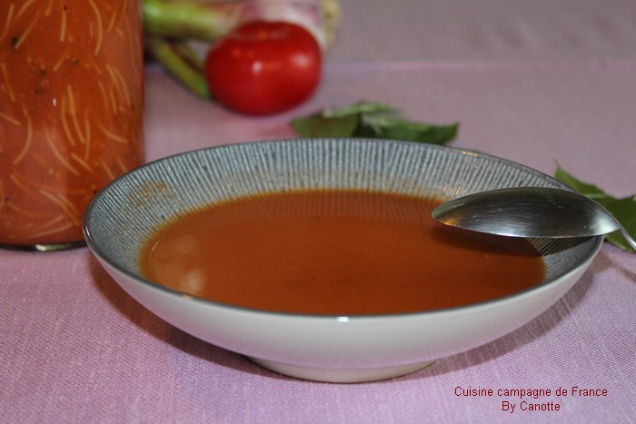 Cuisine et Campagne de France : Tourin à la tomate, un potage de tradition