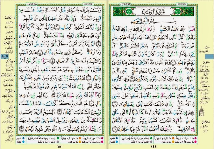 صور صفحات القرآن - Pages of the Quran: 241-270