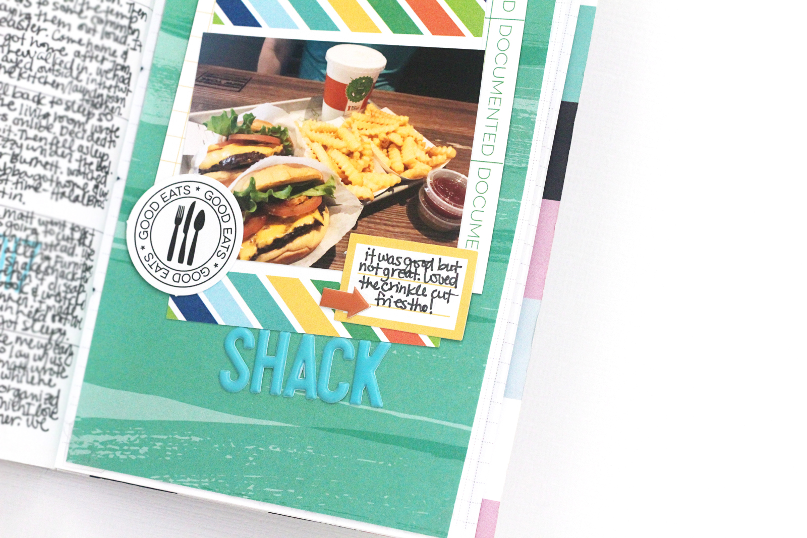 "Shake Shack" Memory Traveler's Notebook | jamie_makes