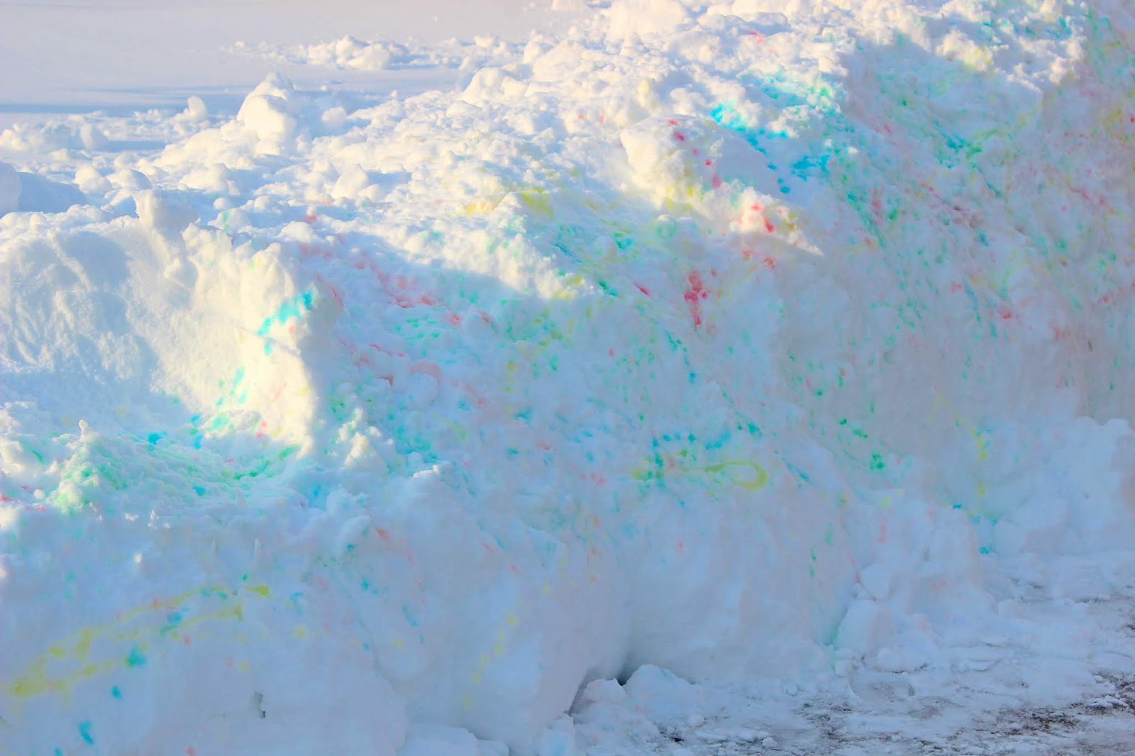 DIY Snow Paint Activity