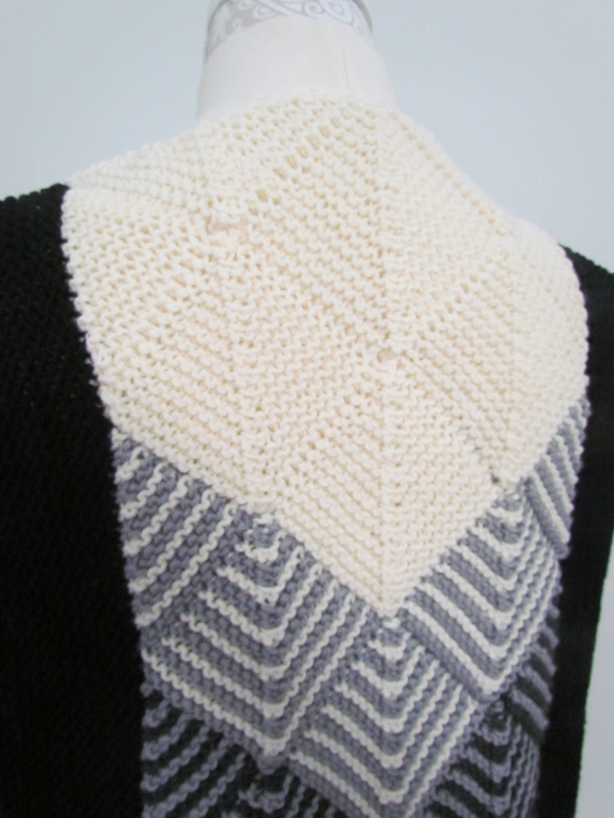 Melody Johnson: Diamond Panel Pullover Vest