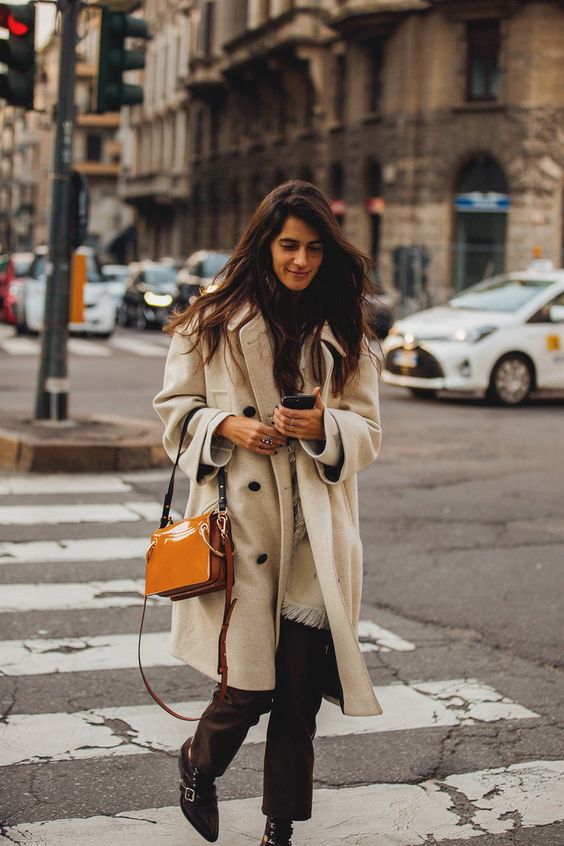 street style_coat - DIMANCHE