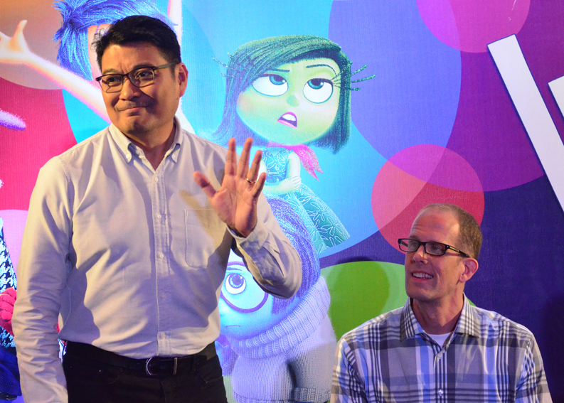Proud 2 be Geek: Disney-Pixar's "Inside Out" directors comes to Manila! :D