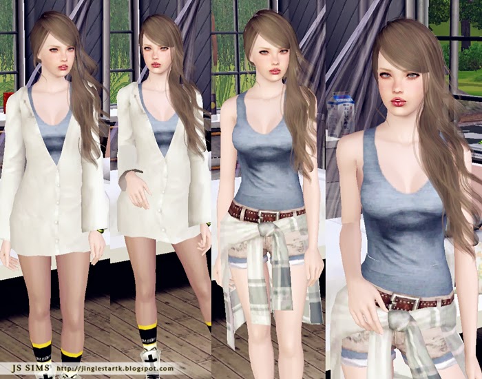 [JS SIMS 3] Tank Top Accessories & Clothing－JS SIMS｜痞客邦