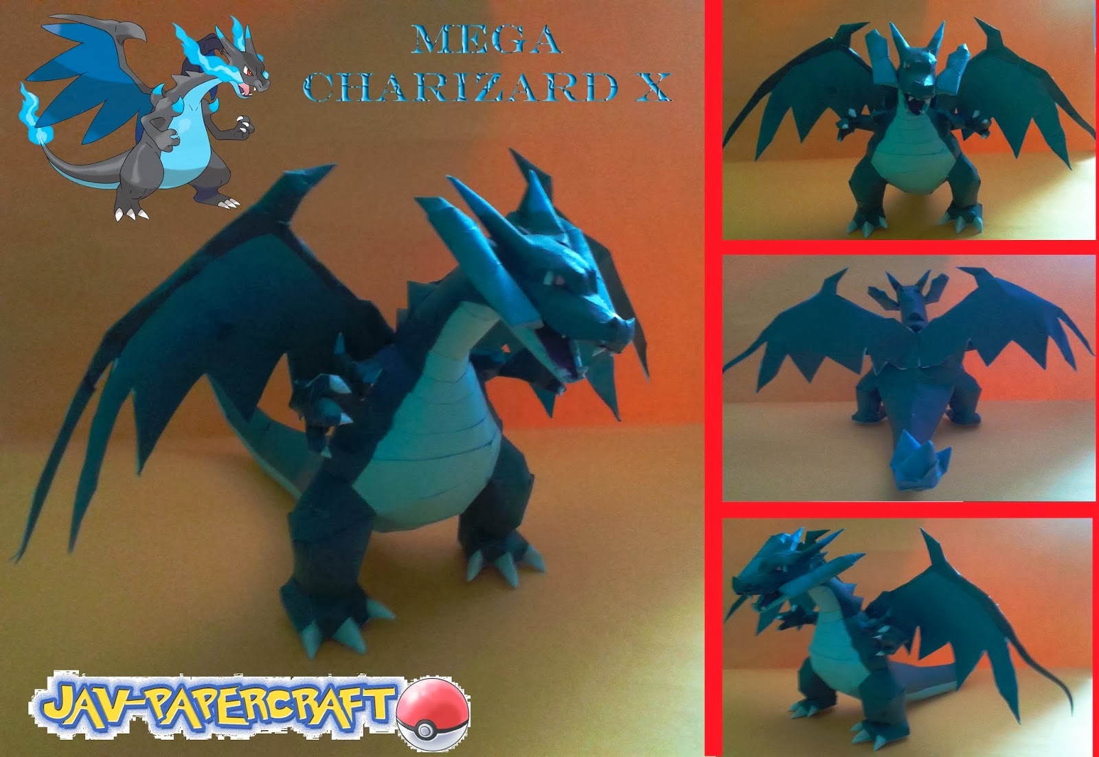 Papercraft Pokemon Charizard