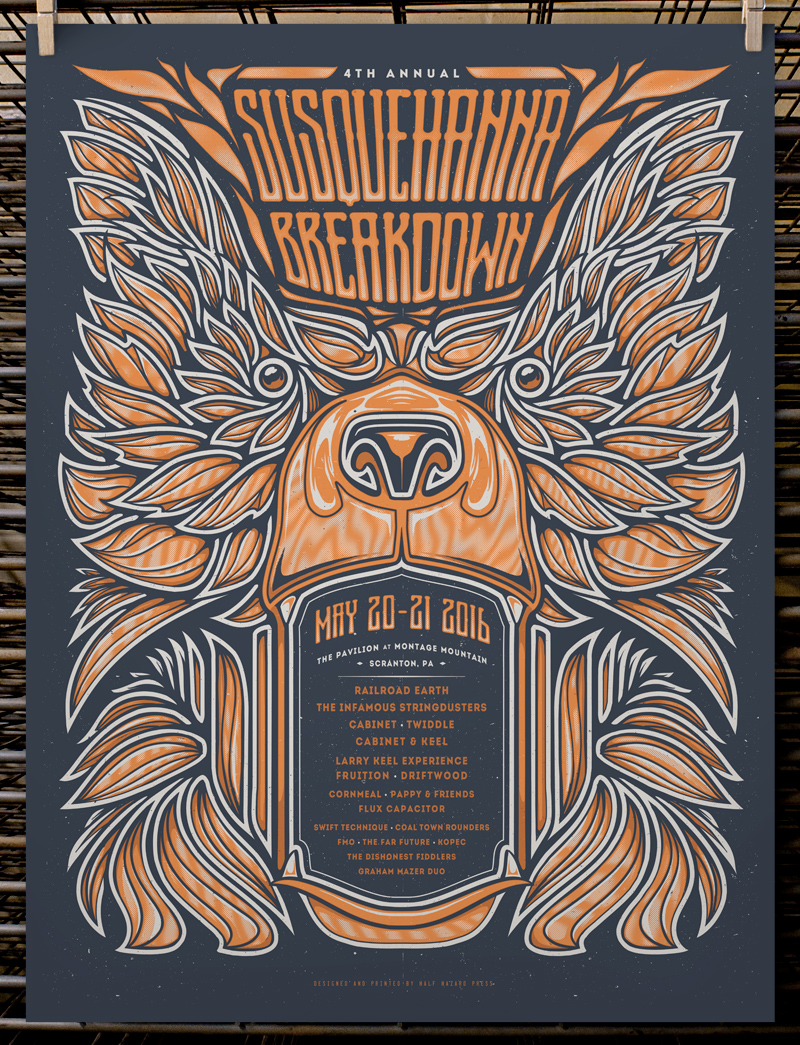 INSIDE THE ROCK POSTER FRAME BLOG: Half Hazard Press Beta Radio And ...