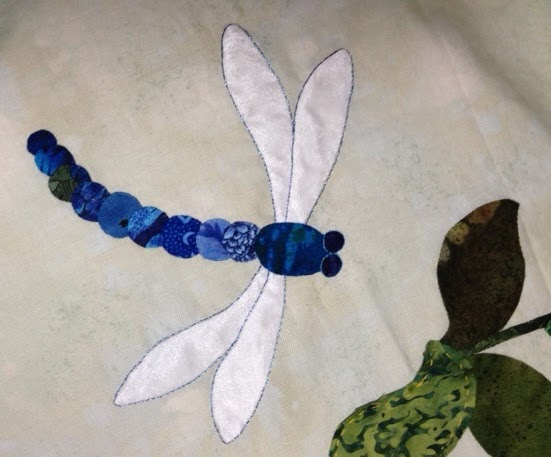 Tropical Applique: Happy Fourth of July! And, Advanced Applique Technique