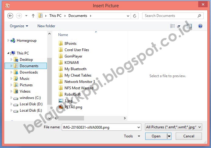Belajar KKPI SMK: MENU INSERT PADA MICROSOFT OFFICE POWER POINT 2007