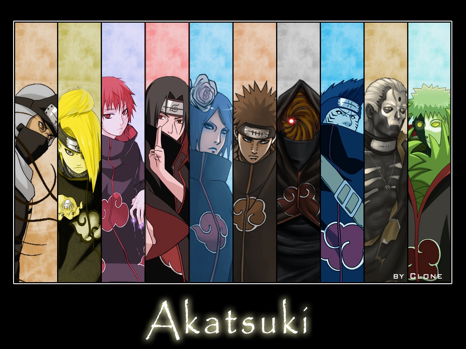THE BEST NEW WALLPAPER COLLECTION: Best Akatsuki Team : Akatsuki ...