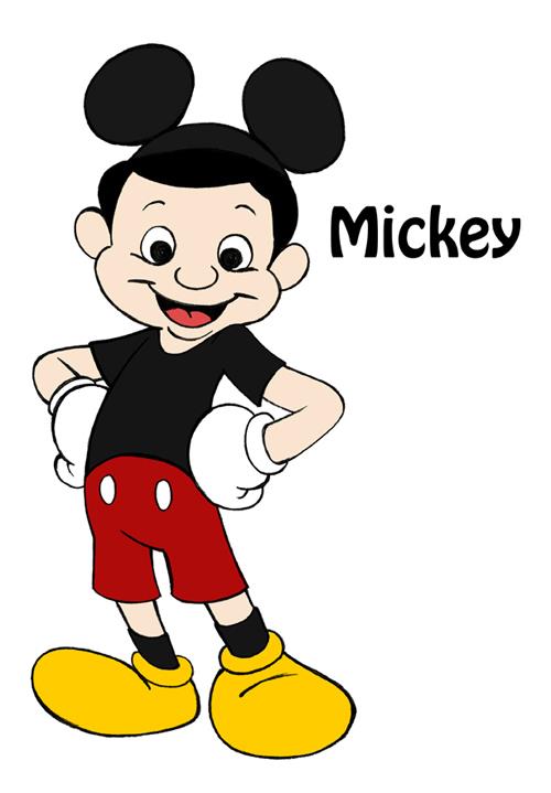 JC Valdez's Art and Animation Blog: Mickey and Friends - Human Version