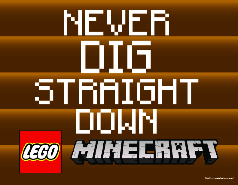 HousedeStark | Here We Go!: 9 + DIY Best Lego Minecraft Birthday Party ...